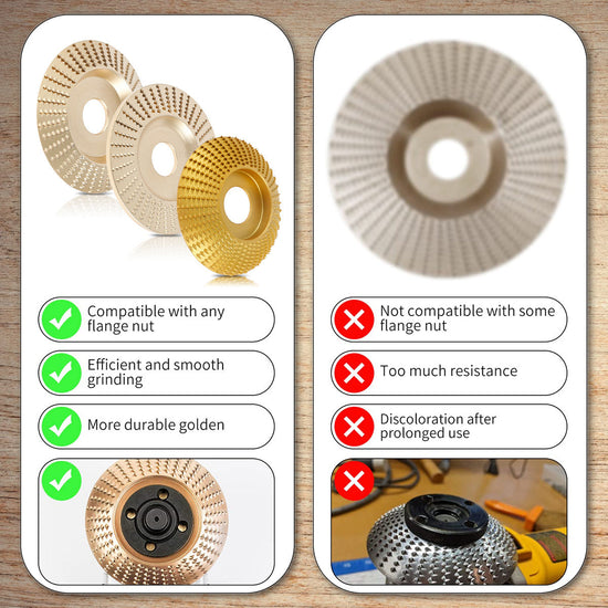 ForgeCraft™ Carving Disc — Mach Holzkunst zum mühelosen Meisterwerk, d ...
