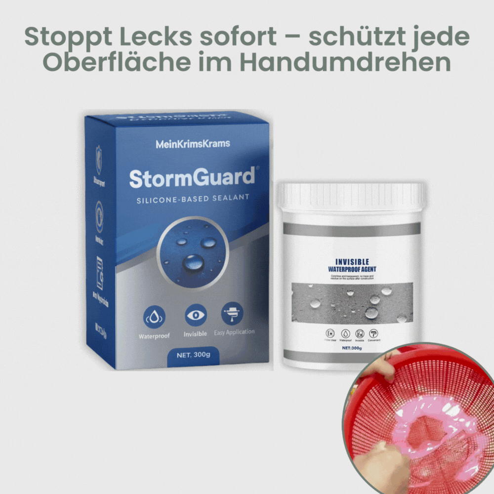 StormGuard Seal™ — Mach dein Heim zur machtlosen Festung gegen Wasser ...